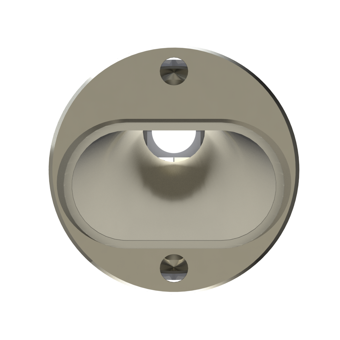 Planet LED Puck Aperture (Wall Recessed) - Light Black