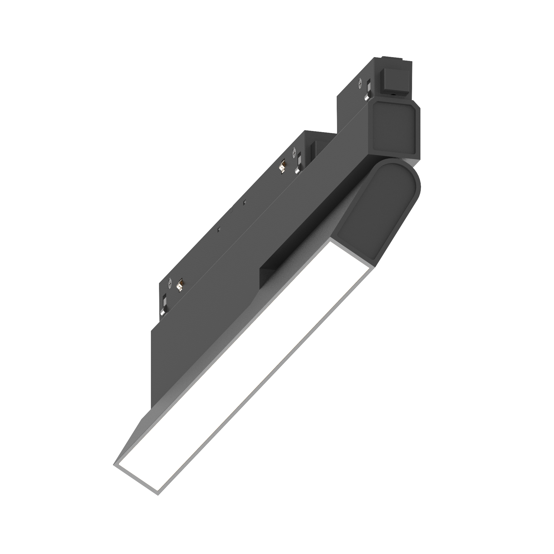 LineX 26 Linear Spot with Diffuser, 7W - Light Black